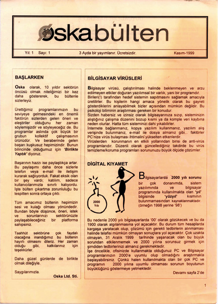 Kronoloji - Oska Yazılım